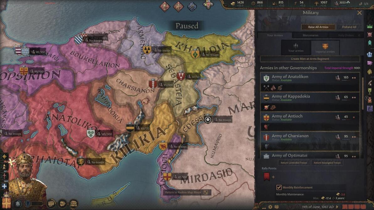 【十字军之王3/CK3】开发日志 #149 政区总督制政体（第二部分） - 哔哩哔哩