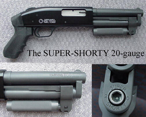 轻武器科普之SUPER-SHORTY霰弹枪——“可别看不起矮个子！” - 哔哩哔哩