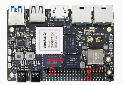 ArmSoM产品Rockchip RK3588教程 之 CAN 使用 - 哔哩哔哩