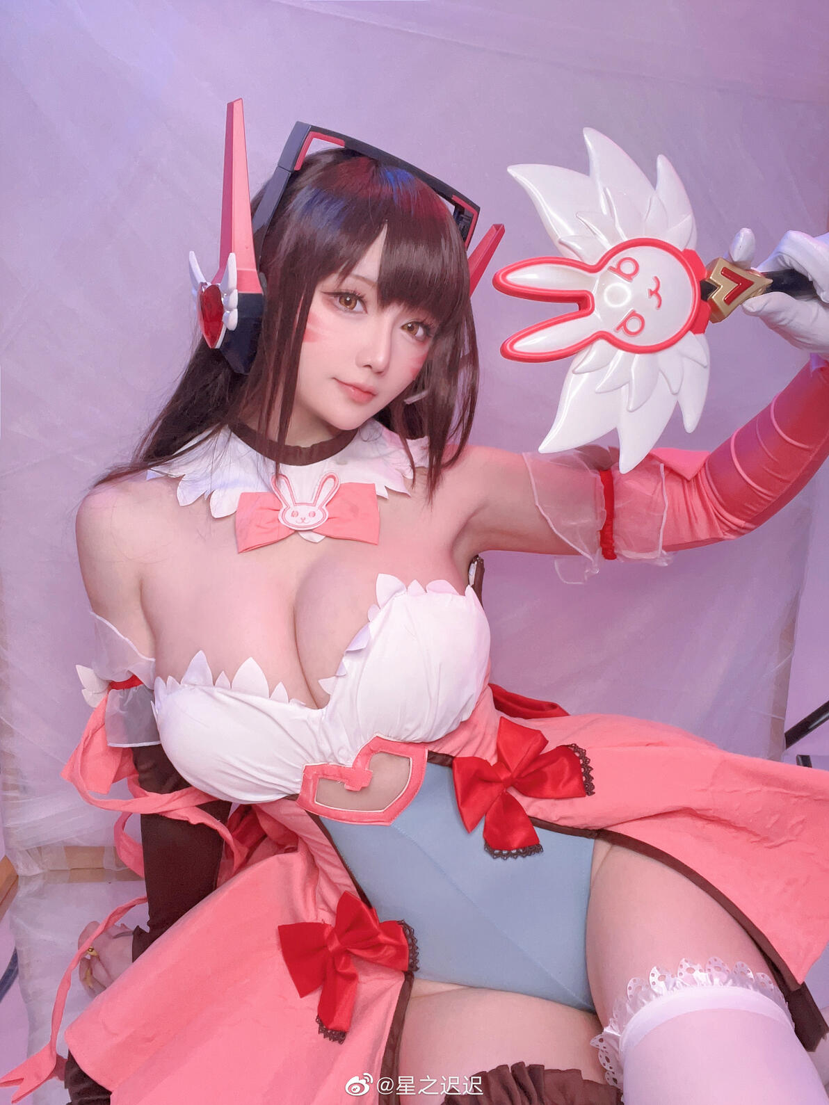 【COS】‍️我有一支仙女棒‍️ 守望先锋 DVA 魔法少女 - 哔哩哔哩