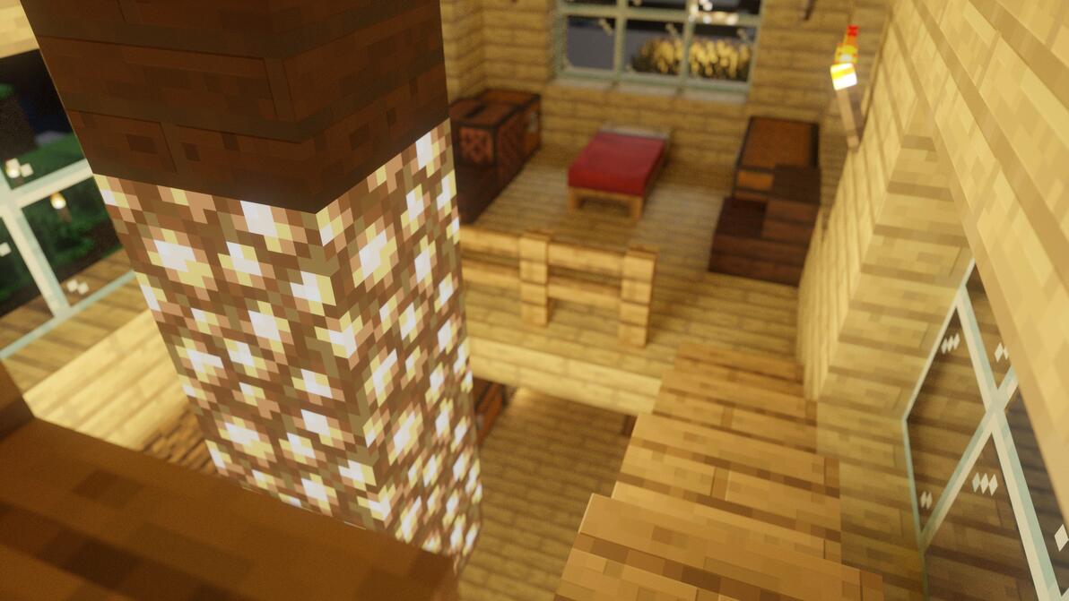 我的世界《SEUS PTGI HRR Test 2.1+PBR材质》与Blender《PBR》展示。4K - 哔哩哔哩