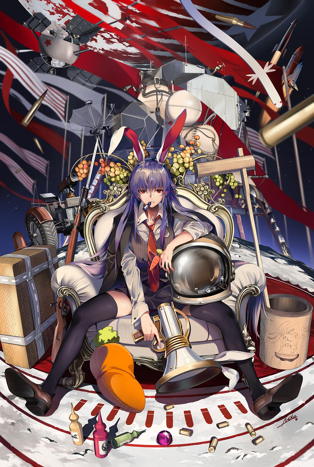 【Pixiv画师鉴赏】第637期：NEKO リコリコ大好き - 哔哩哔哩