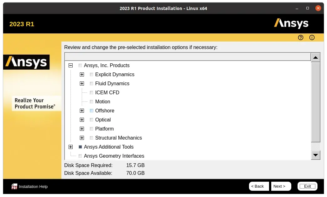 Ubuntu2204 安装ANSYS2023R1 - 哔哩哔哩