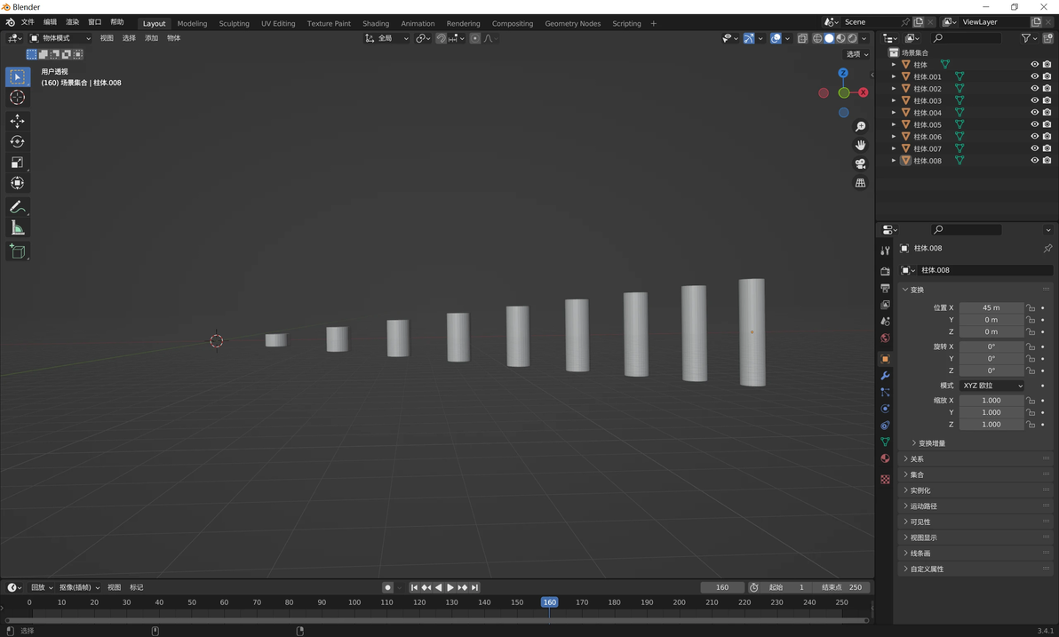 实验笔记：基础的Blender Python脚本编写 - 哔哩哔哩