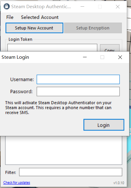 steam工具——steam桌面验证器 Steam Desktop Authenticator - 哔哩哔哩