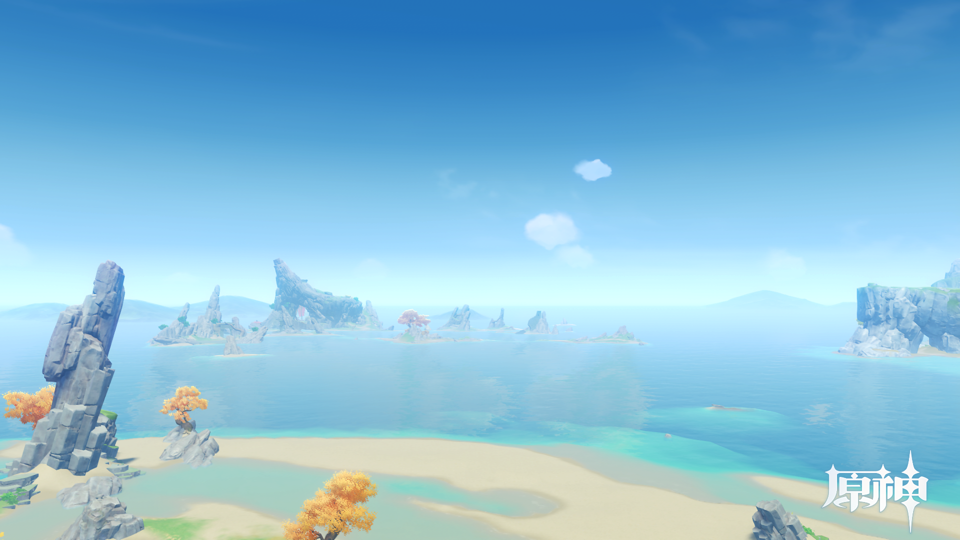 原神景点壁纸-千图网