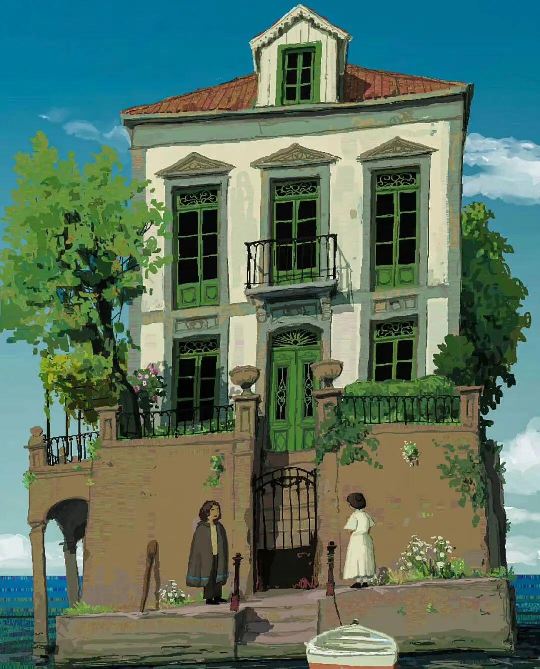 ins 插画师 alariko 笔下的治愈系插画作品 - 哔哩哔哩