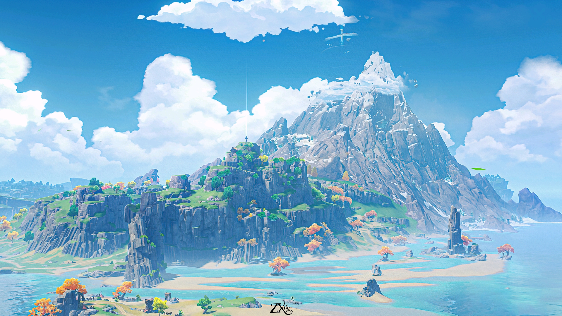 原神 风景美图 - 哔哩哔哩