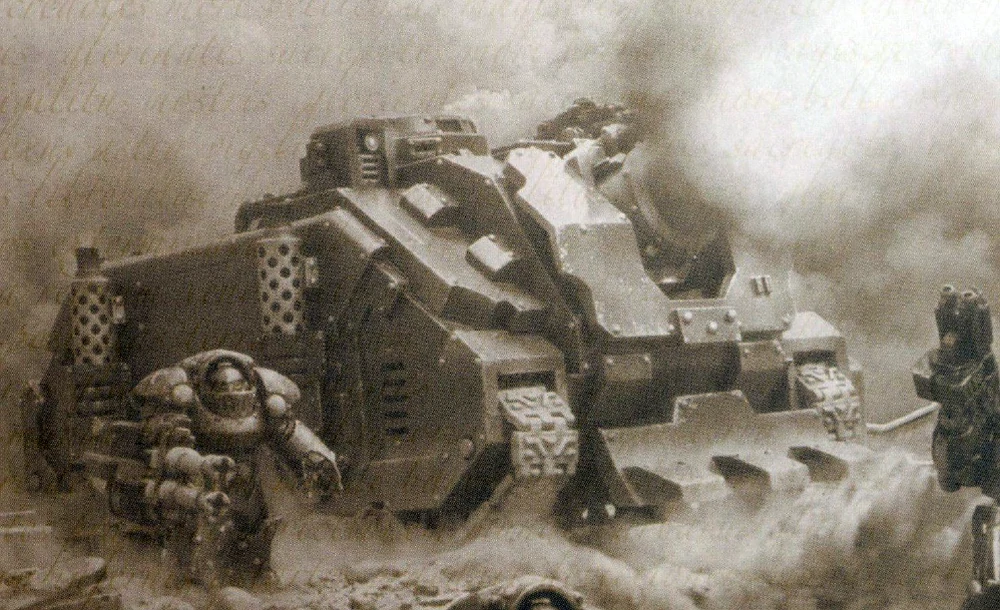 【战锤40K】短又粗——维护者攻城炮（Vindicator） - 哔哩哔哩