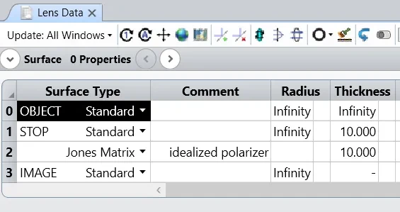 Ansys Zemax｜如何使用 Jones Matrix 表面 - 哔哩哔哩