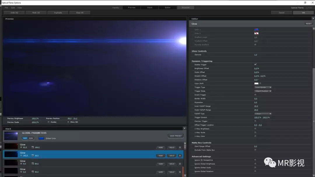 NUKE版本的Optical Flares使用小技巧 - 哔哩哔哩