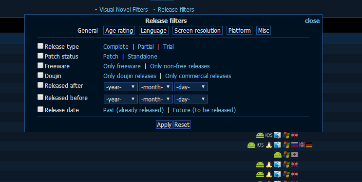 galgame相关网站介绍01：常用网站篇01：vndb（介绍+Visual Novel行使用方法等） - 哔哩哔哩
