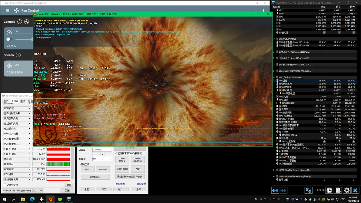 P106-100的MSI OC Scanner指南-无聊玩法？矿卡就该这么玩！ - 哔哩哔哩
