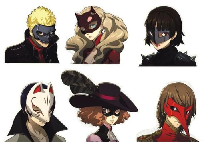 P5X-角色介绍-主人公-WONDER - 哔哩哔哩