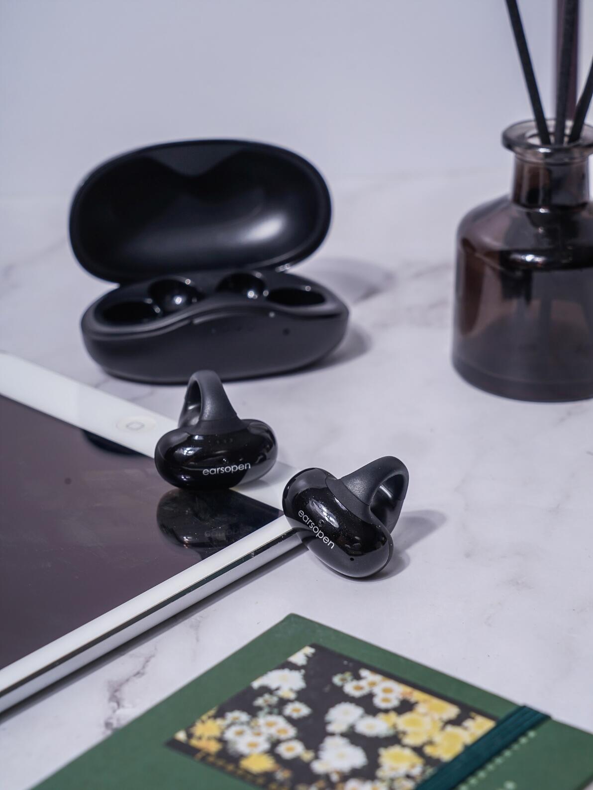 骨传导耳机中的真无线选手， earsopen骨聆SS900体验测评分享 - 哔哩哔哩