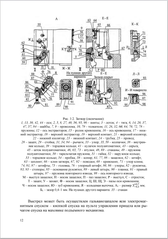 2A46坦克炮的结构图 - 哔哩哔哩