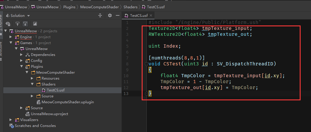 Unreal Compute Shader 使用流程笔记 - 哔哩哔哩