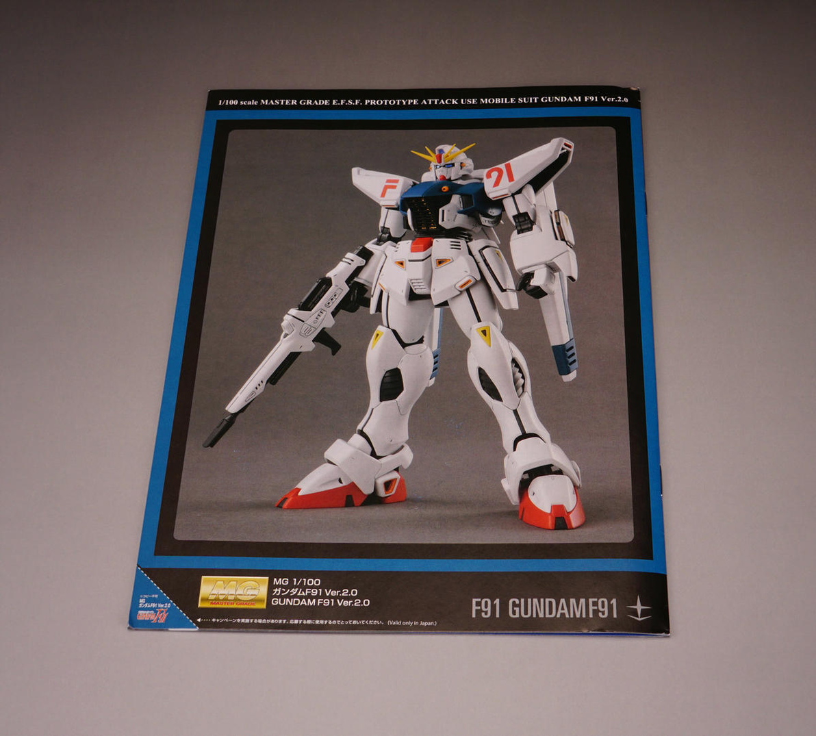 【评测】万代 MG F91 2.0Ver. 高达模型 - 哔哩哔哩