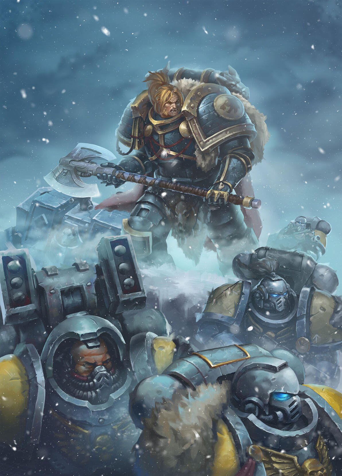 【战锤40K】为了狼之时刻——太空野狼诸子团 - 哔哩哔哩