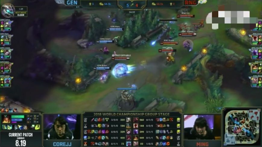 RNG一波带走Gen！UZI赛后满脸通红！尺帝低头自闭LCK解说摇头绝望 - 哔哩哔哩