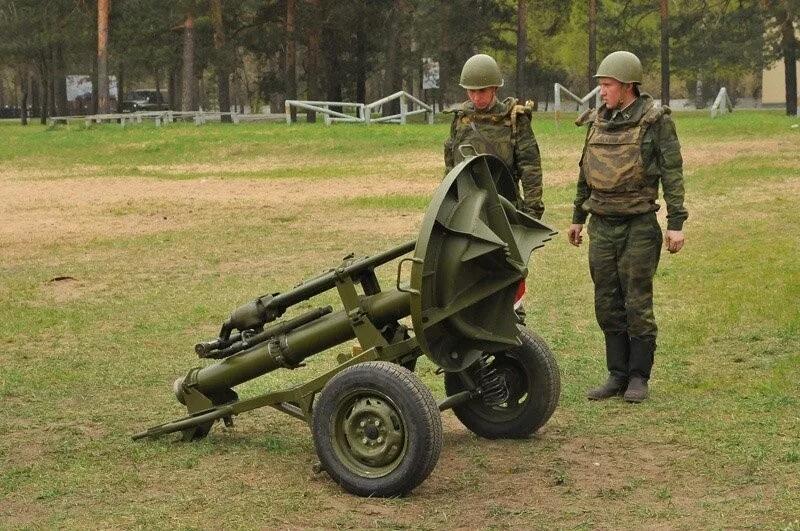 少前里重装单位的现实形象之2B14迫击炮 - 哔哩哔哩