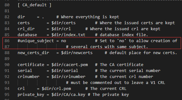 OpenSSL命令行：自建CA&操作CRL - 哔哩哔哩