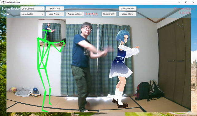 USB摄像机运动捕捉ThreeDPoseTracker说明 - 哔哩哔哩