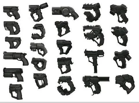 【超全武器大盘点】盘点各种角色武器，刀剑、法杖、枪到底哪个更强？（附素材下载） - 哔哩哔哩