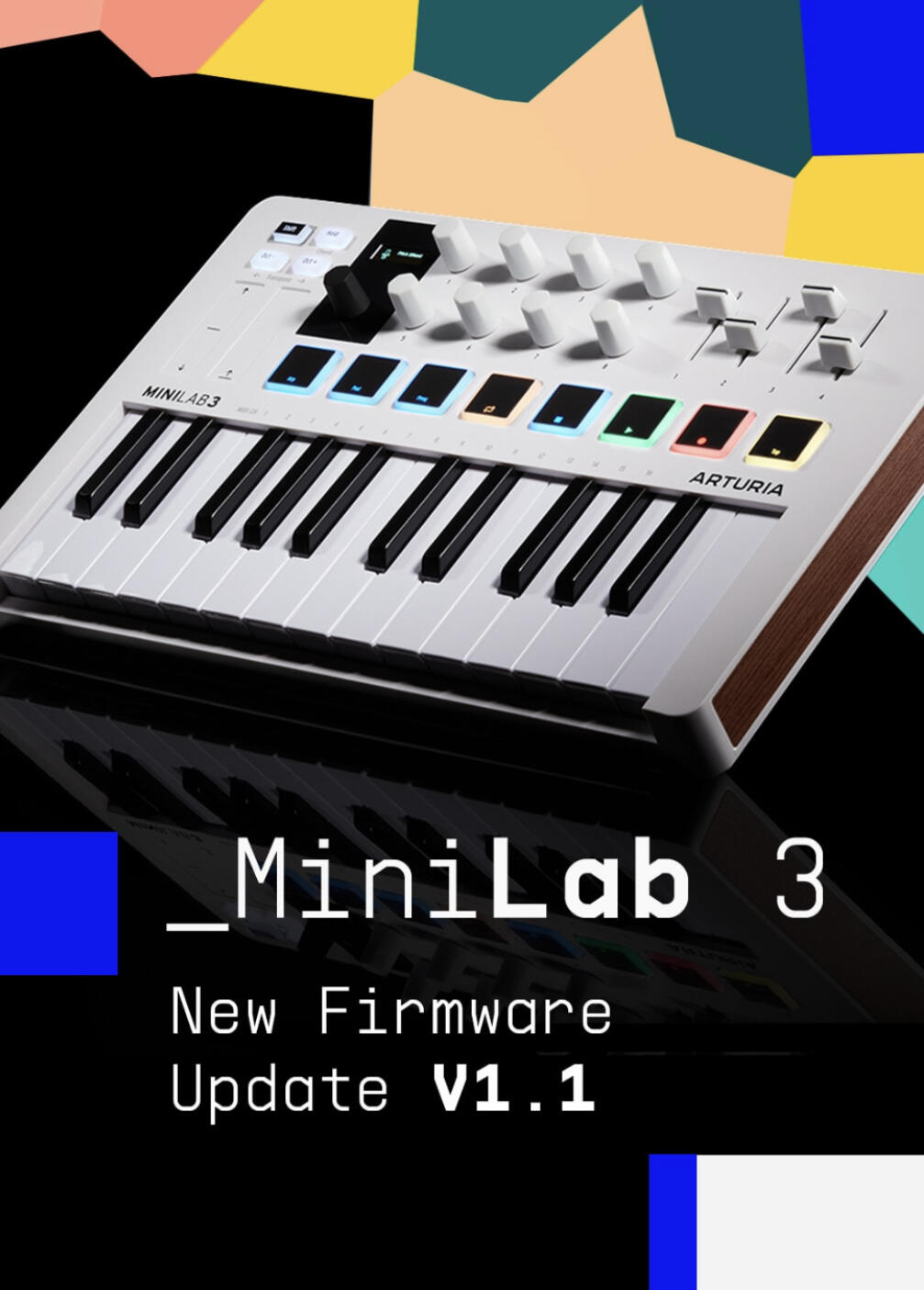MiniLab 3 固件更新来啦！包含 Cubase 脚本！ - 哔哩哔哩