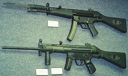 轻武器科普之H&K MP5的其他型号(上) - 哔哩哔哩