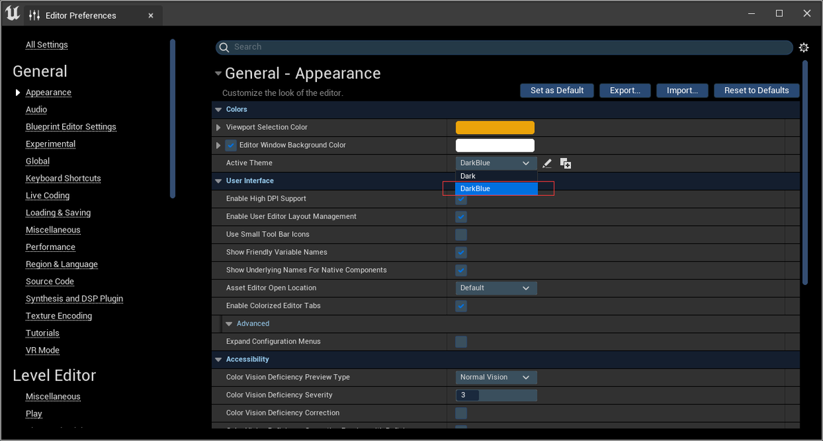 UE5 主题样式设置 - 哔哩哔哩