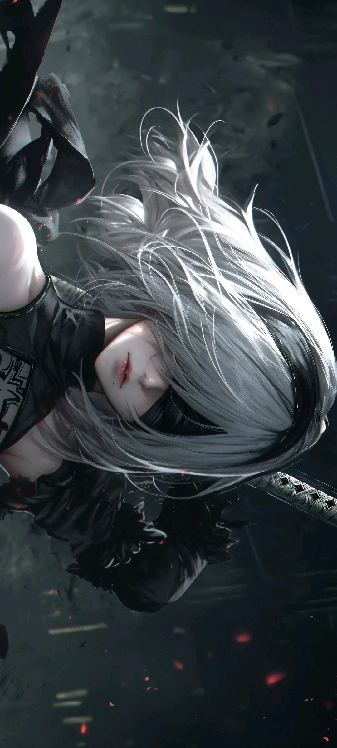 高清全面屏壁纸｜｜尼尔·机械纪元、2B、A2、游戏女神 - 哔哩哔哩