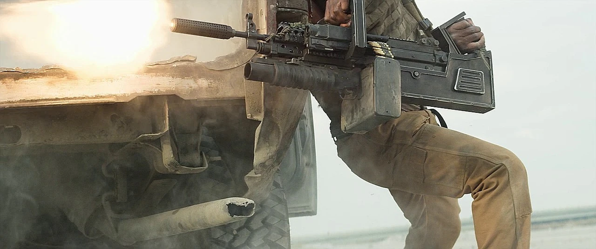 【轻武器科普】美国M249 SPW / Mk46 MOD 0轻机枪简介 - 哔哩哔哩