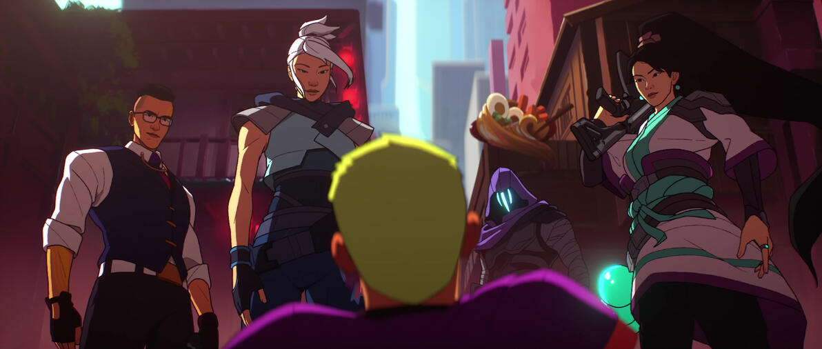 TICKING AWAY | 流光似箭 | 2023无畏契约全球冠军赛主题曲MV | 4K原画级壁纸分镜 - 哔哩哔哩