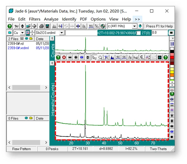 【软件教程】如何使用Jade软件处理XRD数据？ - 哔哩哔哩