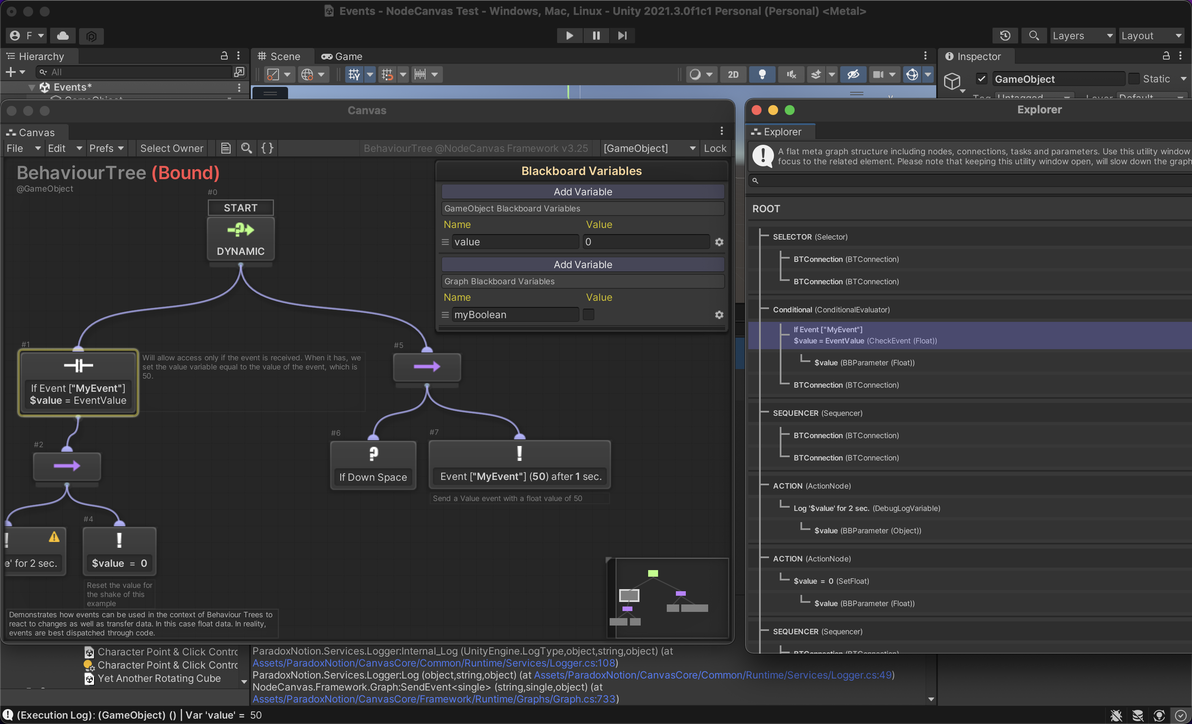 [Unity] NodeCanvas 使用方法指北 - 哔哩哔哩
