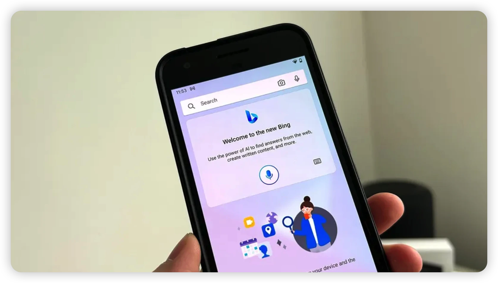 安卓 Beta 版 Microsoft Launcher 已整合微软必应聊天 - 哔哩哔哩