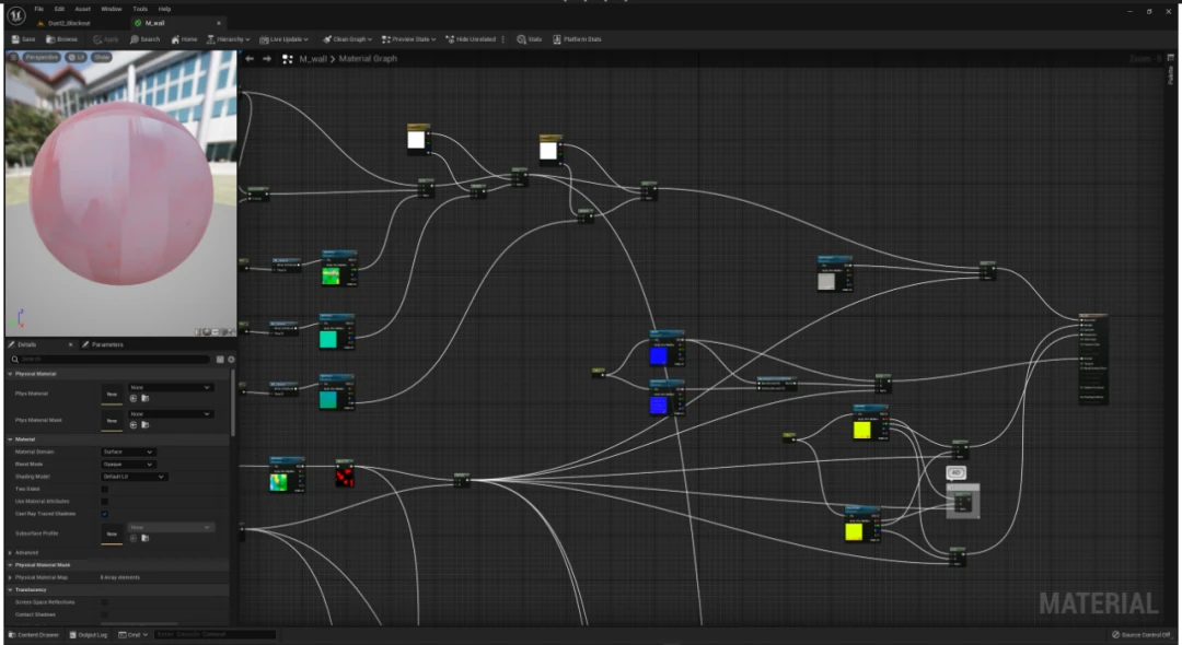 太硬核！Houdini+UE5联手打造程序化游戏场景，这效率与质量相当炸裂！ - 哔哩哔哩