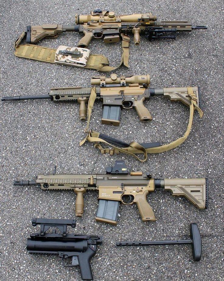 [轻武器科普] 图解德国HK417步枪 - 哔哩哔哩