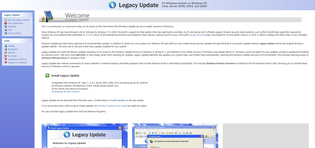 WindowsXP/2003无法使用Windows Update如何安装系统补丁 - 哔哩哔哩