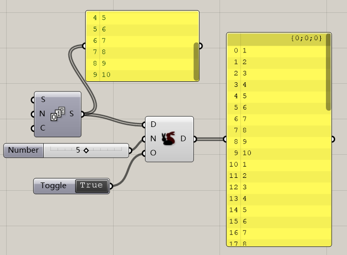 灌汤包的Grasshopper学习笔记以及分享（十六）（Sets/sequence） - 哔哩哔哩