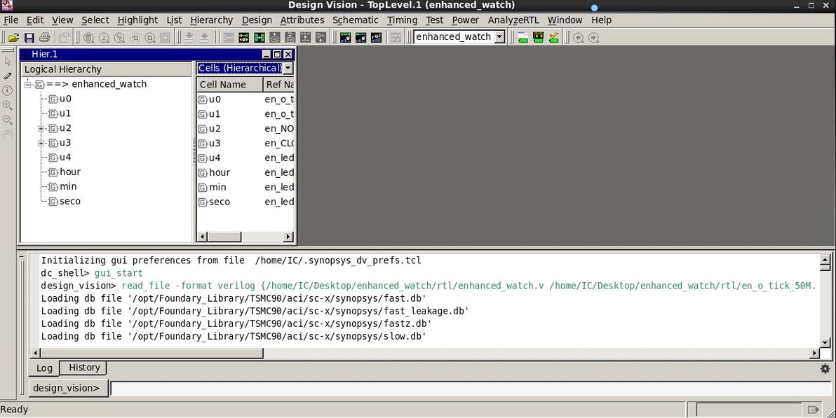 DC（Design Compiler）图形化界面使用方法 - 哔哩哔哩