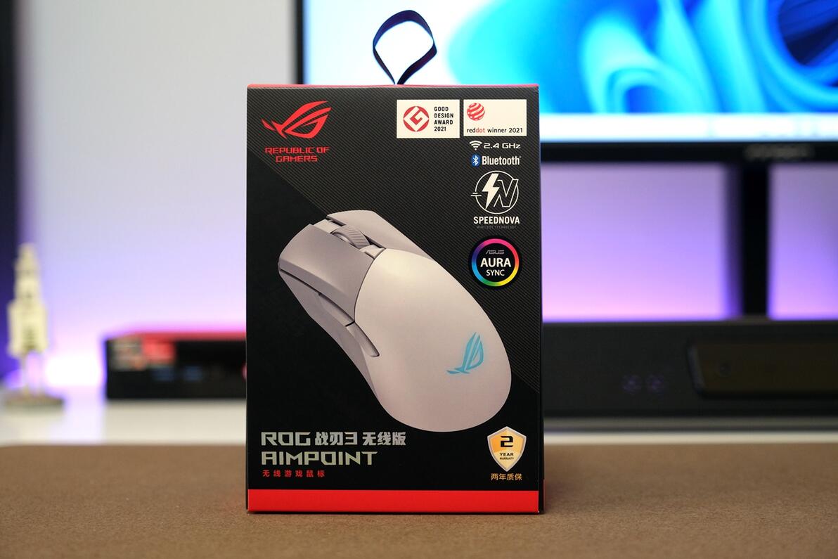 36K旗舰传感器加持，ROG战刃3无线AimPoint36k电竞鼠标评测 - 哔哩哔哩