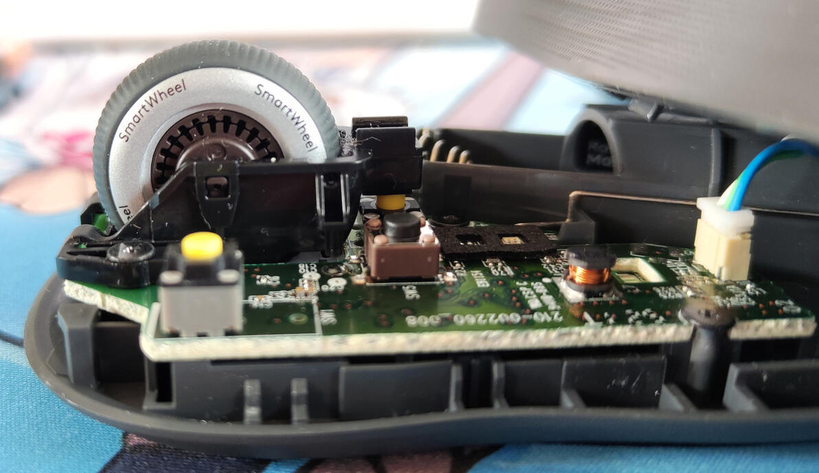 【吹毛求疵】通过拆解，我们发现了罗技电磁滚轮的秘密 - 哔哩哔哩