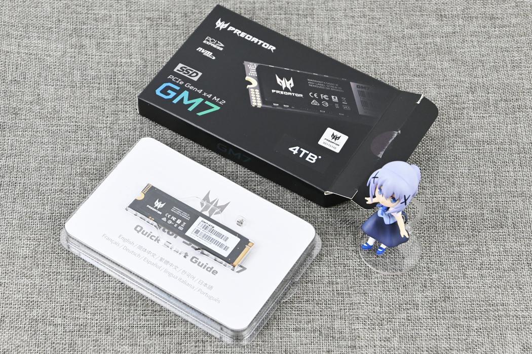 宏碁ACER掠夺者GM7 4TB固态硬盘开箱试玩：高性能大容量优选 - 哔哩哔哩