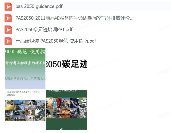 产品碳足迹必备：PAS2050标准+66页培训+官方指南+碳阻迹指南！ - 哔哩哔哩