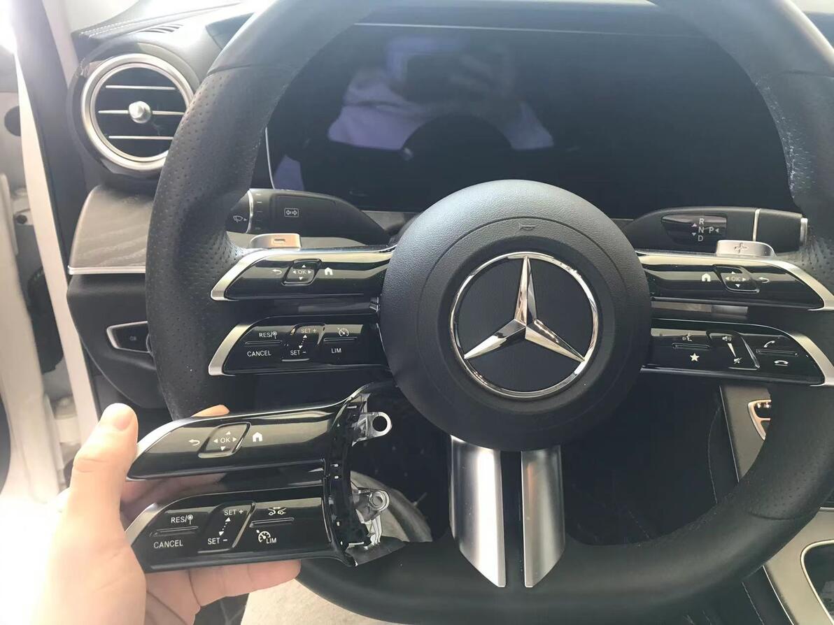 21款奔驰E300L到店升级23P驾驶辅助 缓解开车疲劳 - 哔哩哔哩
