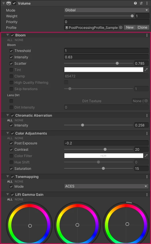 Unity 后处理（Post-Processing） -- （1）概览 - 哔哩哔哩