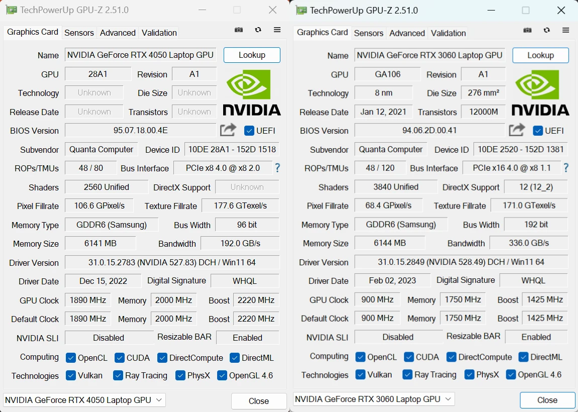 RTX 4050和RTX 3060笔记本，怎么选？ - 哔哩哔哩