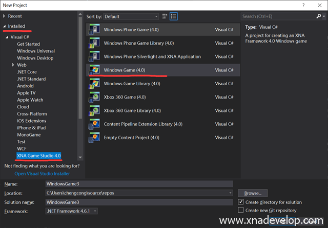 VISUAL STUDIO 2017安装XNA - 哔哩哔哩